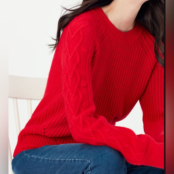 Joules | Sweaters | Nwt Joules Loretta Heart Cable Knit Sweater | Poshmark